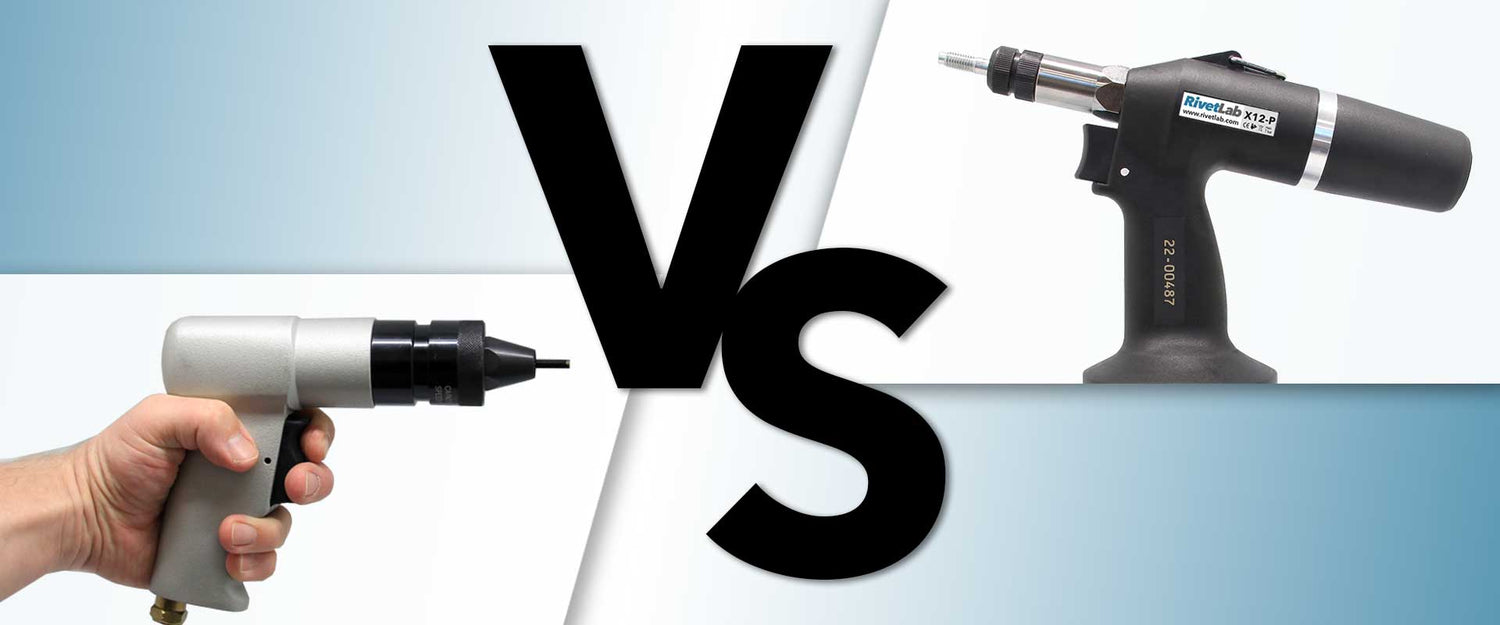 Spin-Spin vs Spin-Pull Air Rivet Nut Tools: What's the Difference?